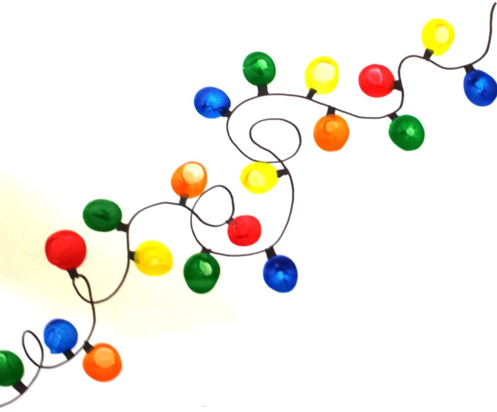 Otiscima dječjih prstića nacrtajte božićne lampice | roditelji.me